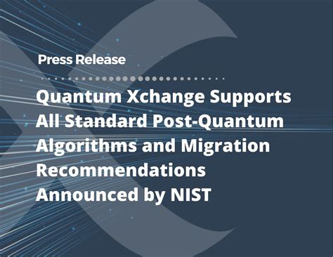 Nist Post Quantum Cryptographic Algorithms And Migration