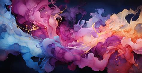 Premium Ai Image Abstract Representation Of The Cosmos Dark And Ethereal