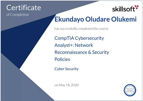 Ekundayo Olukemi CompTIA Cybersecurity Analyst Network Reconnaissance