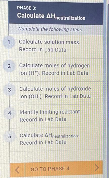 Solved Lab 14 Calorimetry I Lab Datarnphase 3