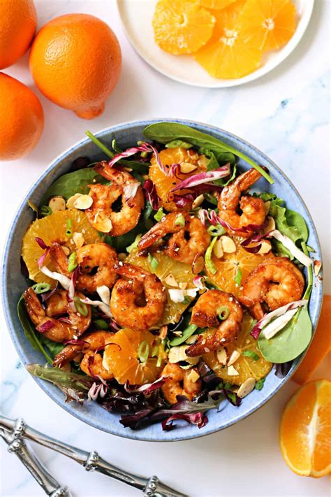 Oriental Salad With Shrimp At Gene Courtney Blog