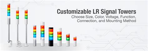 Patlite Modular Lr Signal Tower Series