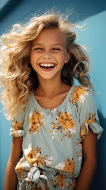 Premium Ai Image Smiling Portrait Of Two Beautiful Friends
