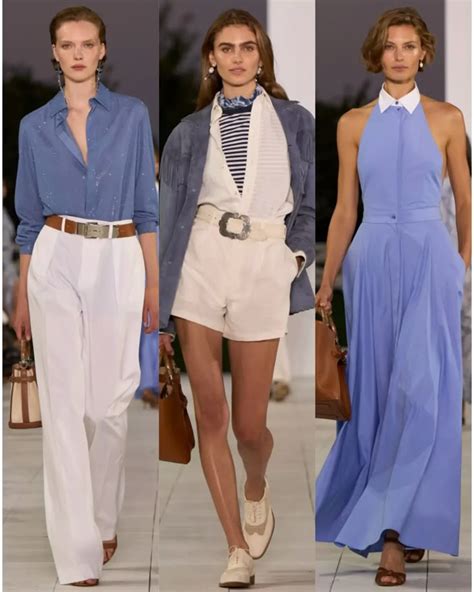Ralph Lauren Ss 2025 En 2025 Desfile De Moda Atuendos De Moda Ropa