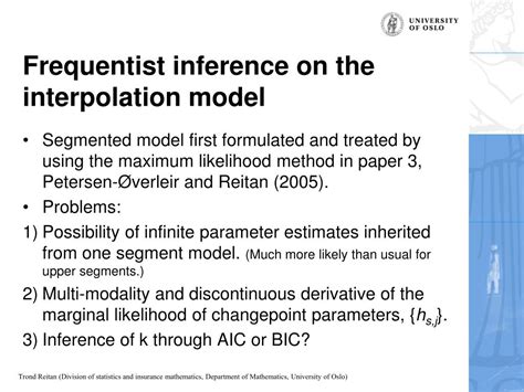 Ppt Classical And Bayesian Nonlinear Regression Applied To Hydraulic
