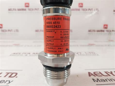 Danfoss Mbs 4510 Pressure Transmitter