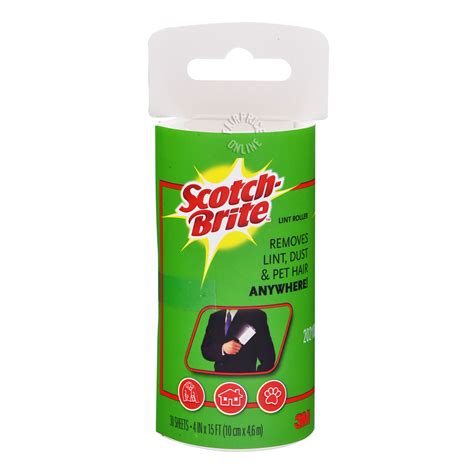 3m Scotch Brite Lint Roller Refill 30 Sheets Ntuc Fairprice