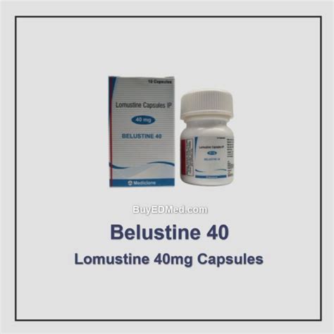 Lomustine 40mg Belustine Capsules Buyedmed Online Pharmacy Save