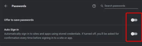 How To Turn Off Chrome Password Manager