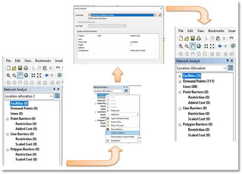 entering equation data maximum coverage to location allocation