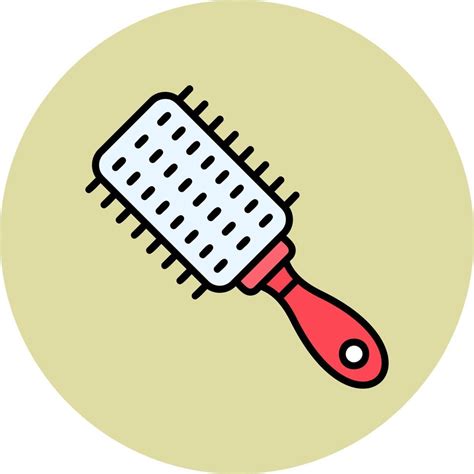 Hair Brush Vector Icon 20320913 Vector Art At Vecteezy