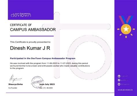 dinesh kumar j r on linkedin internship connections