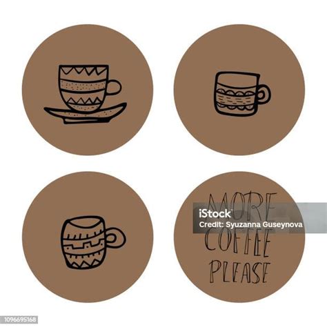 더 많은 커피 글자를 하시기 바랍니다 벡터 일러스트입니다 0명에 대한 스톡 벡터 아트 및 기타 이미지 0명 개체 그룹 낙서 드로잉 Istock