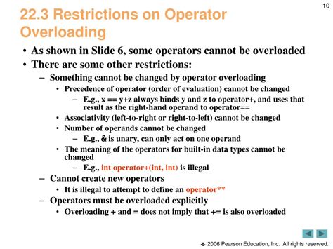Ppt Operator Overloading String And Array Objects Powerpoint Presentation Id9645896