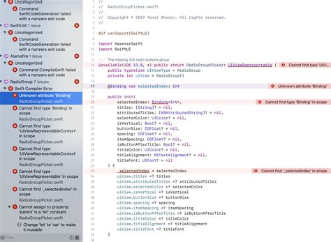 Cant Archive From Xcode · Issue 14 · Yonatradiogroup · Github
