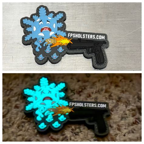 Cry Snowflake Cry Pvc Patch Fps Holsters
