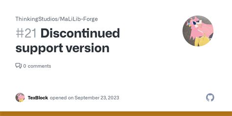 Discontinued Support Version Issue ThinkingStudios MaLiLib Forge GitHub