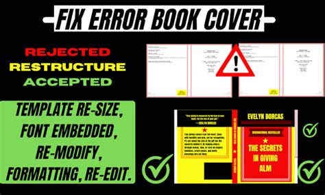 Do Format Resize And Modify To Fix Restricted Book Covers By Amazon