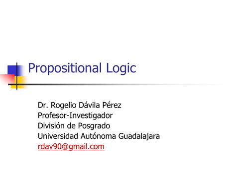 Ppt Propositional Logic History Syntax And Rules Powerpoint