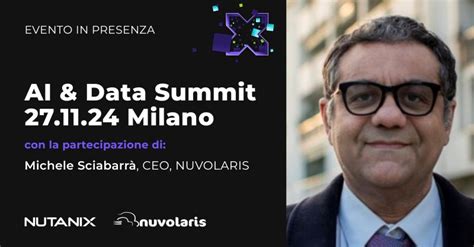 nuvolaris inc on linkedin 💻 on wednesday november 27th our ceo michele sciabarrà will be in
