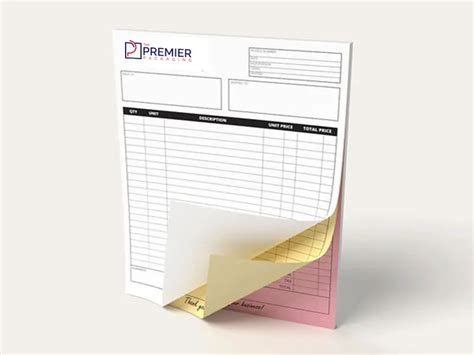 Carbonless Forms Custom Business Forms Printing