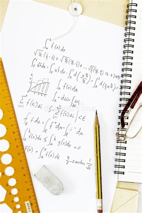 Integral Calculus Stock Image Image Of Computation Area