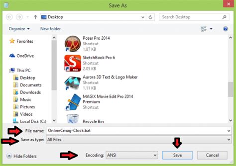 How To Create Your Own Computer Clock Using Notepad