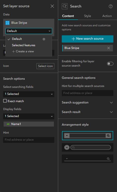 Search Widget To Search All Results Not Filtered R Esri Community