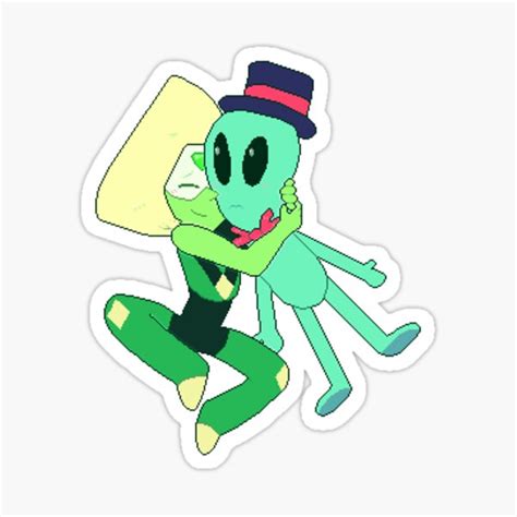 Steven Universe Peridot Stickers Redbubble