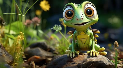 Premium Ai Image Grasshopper Sitting In The Grass Observing Its Kingdom