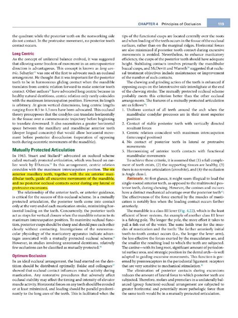 Mutually Protected Occlusion Pdf