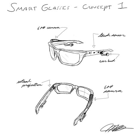 Smart Glasses Concept On Behance