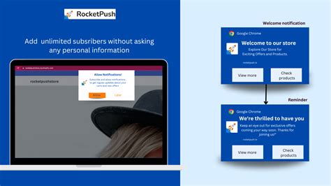 Rocketpush Push Notifications Rocketpush Web Push Notifications To Increase Sales Shopify