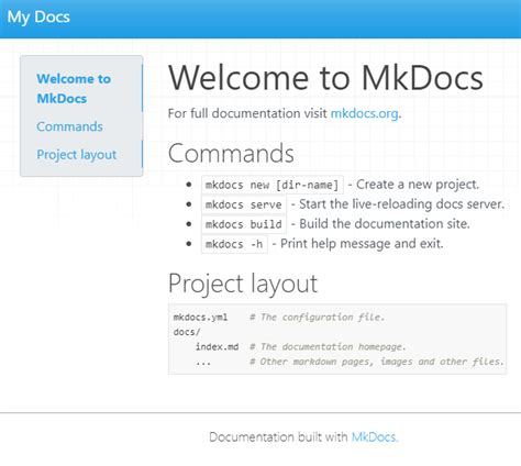 57 Introduction To Mkdocs Python Friday