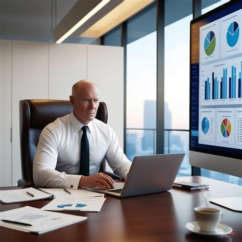 Credit Score Or Satisfaction Measurement Quality Control Orimprovement Businessman Analyzing