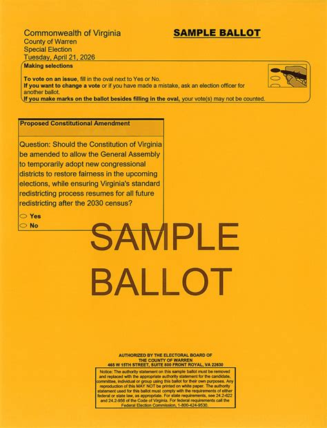 Early Voting Begins On Virginia Redistricting Referendum