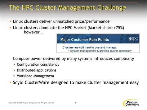 Ppt Taking The Complexity Out Of Cluster Computing Vendor Update Hpc
