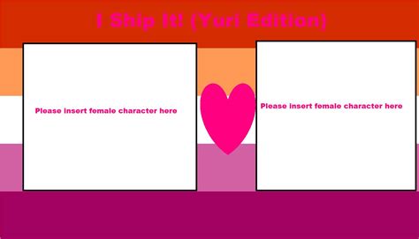 I Ship It Yurilesbian Version By Magicpuss380 On Deviantart