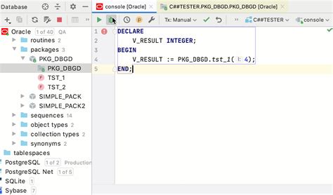 Debugging Datagrip Documentation