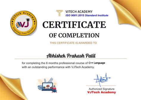 Cplusplus Programming Certification Engineering