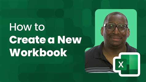 How To Create A New Workbook In Microsoft 365 Excel Youtube