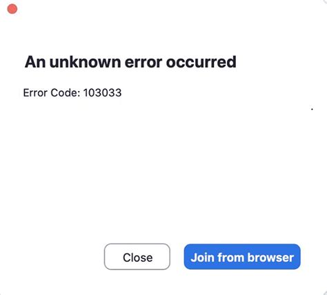 Zoom Error Code 103033 Fix Gamerevolution