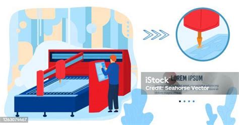 금속 용접 기계 벡터 일러스트 금속 작업 강철 작업 장비 기계 배너를 사용하여 만화 플랫 용접기 노동자 캐릭터 제강 공장에 대한