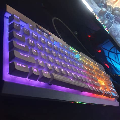 Upgraded From A Old Logitech Keyboard And My God These Speed Switches Feel Really Nice R Corsair