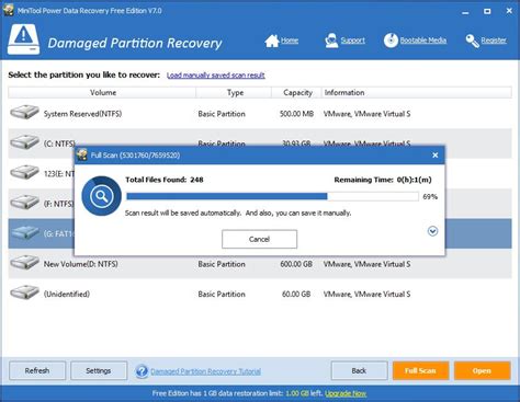 最高の無料sandiskフォーマットツール Minitool Partition Wizard