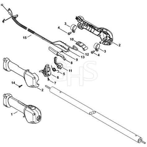 Stihl Ht135 Handle Parts Diagram Ghs