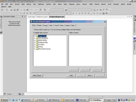 Criando Relatório Utilizando Crystal Reports E C