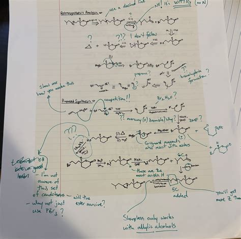 Please Do ﻿the Retrosynthesis Analysis Corrction And