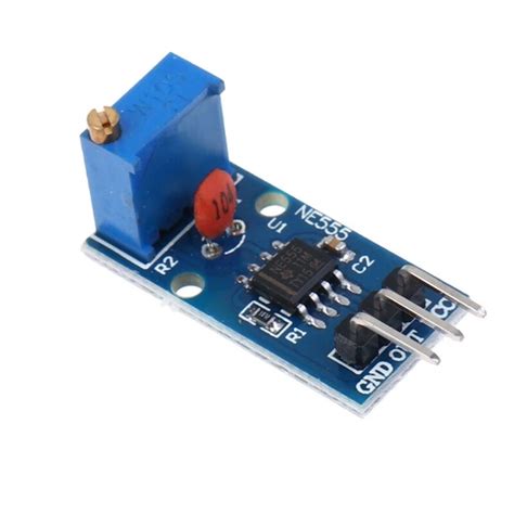 Ne555 Signal Generator Module Adjust The Output Frequency For