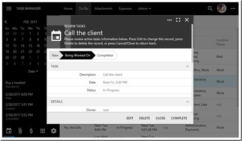 Code On Time User Interface